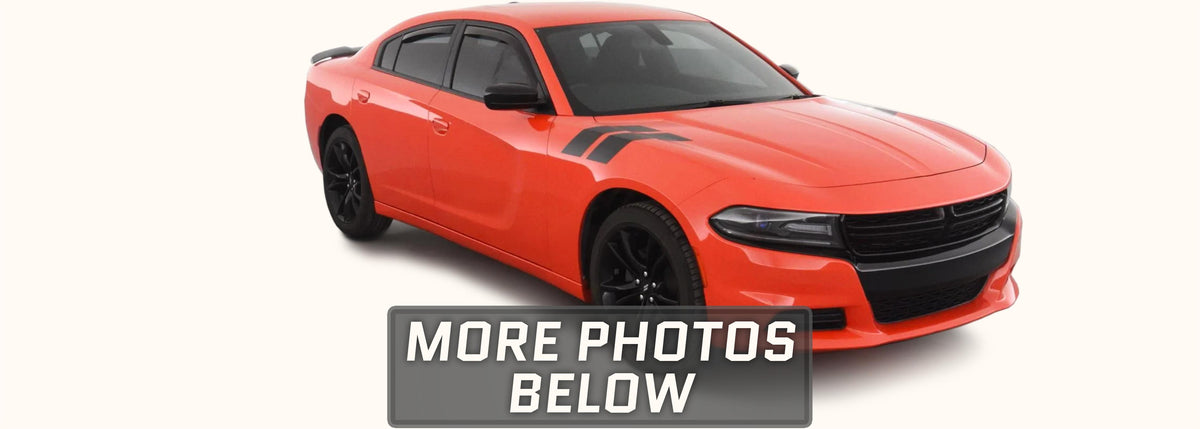 Dodge Charger Fender Stripes Hash Mark Decal for a SXT 2015 2024 Stripe Source