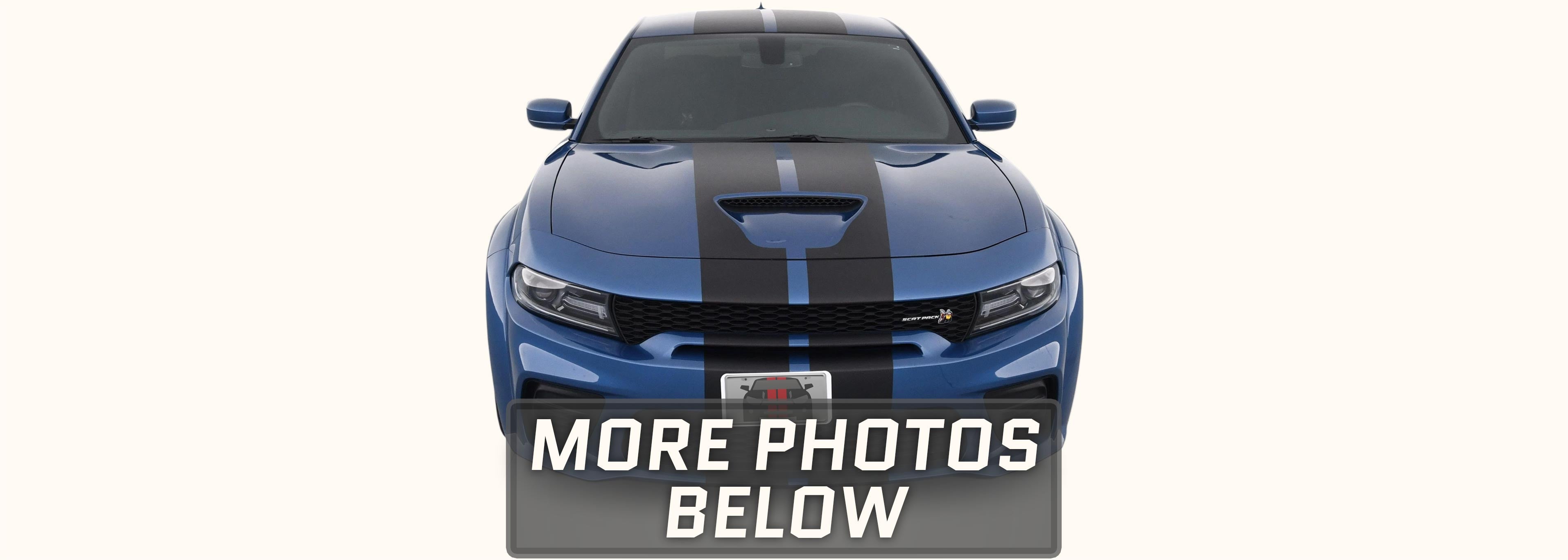 Dodge Charger Rally 2024 Dodge Charger Thin Stripes (Dual Rally Racing