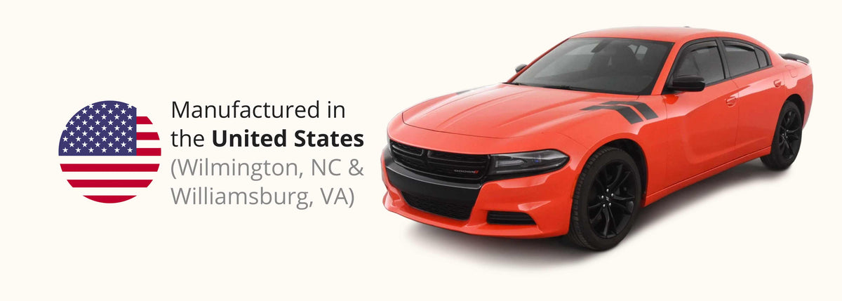 Dodge Charger Fender Stripes (Hash Mark Decal for a Hellcat, SRT, Scat ...