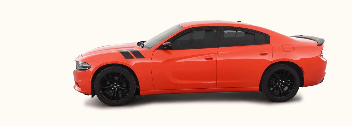 Dodge Charger Fender Stripes (Hash Mark Decal for a Hellcat, SRT, Scat ...